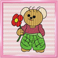 CUTE BEAR SQUARES 1 | OregonPatchWorks